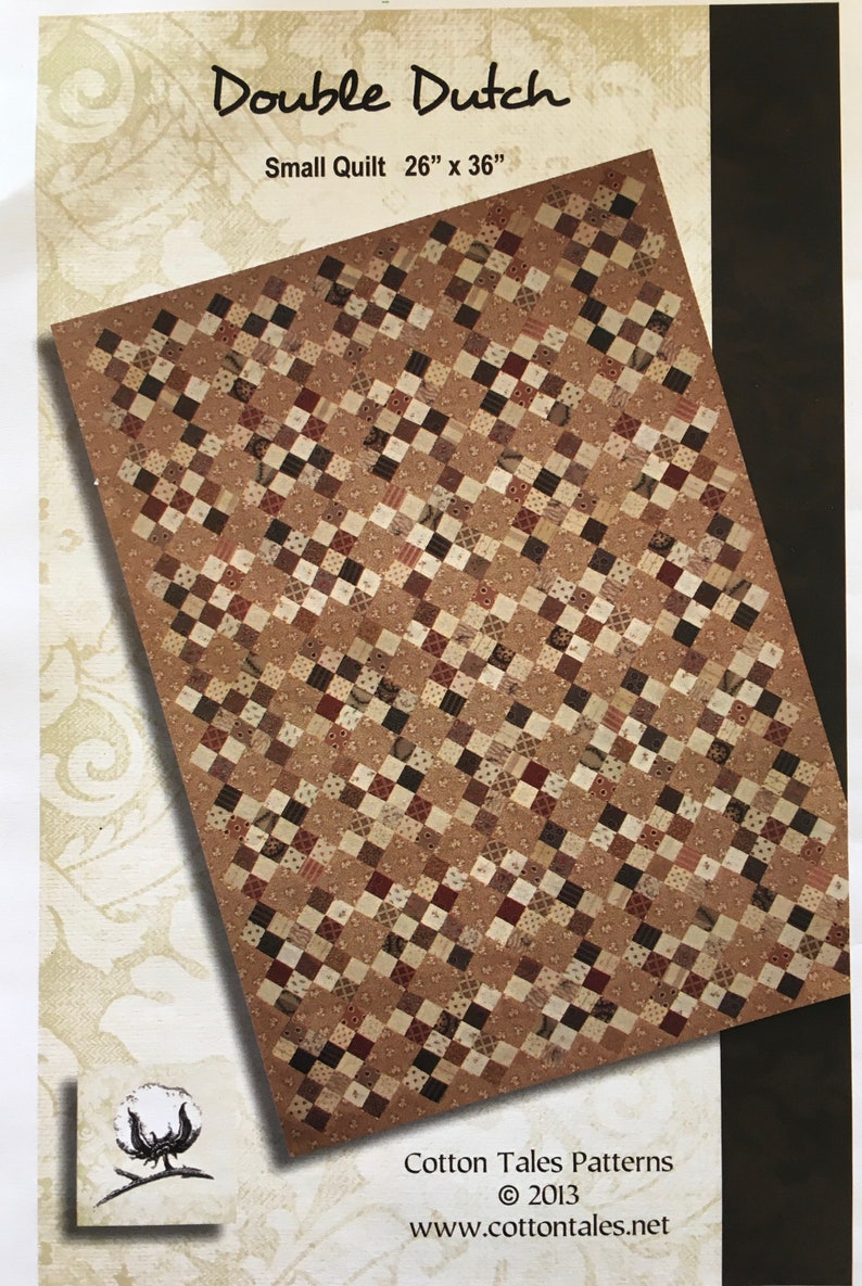 Double Dutch Quilt Pattern - Etsy