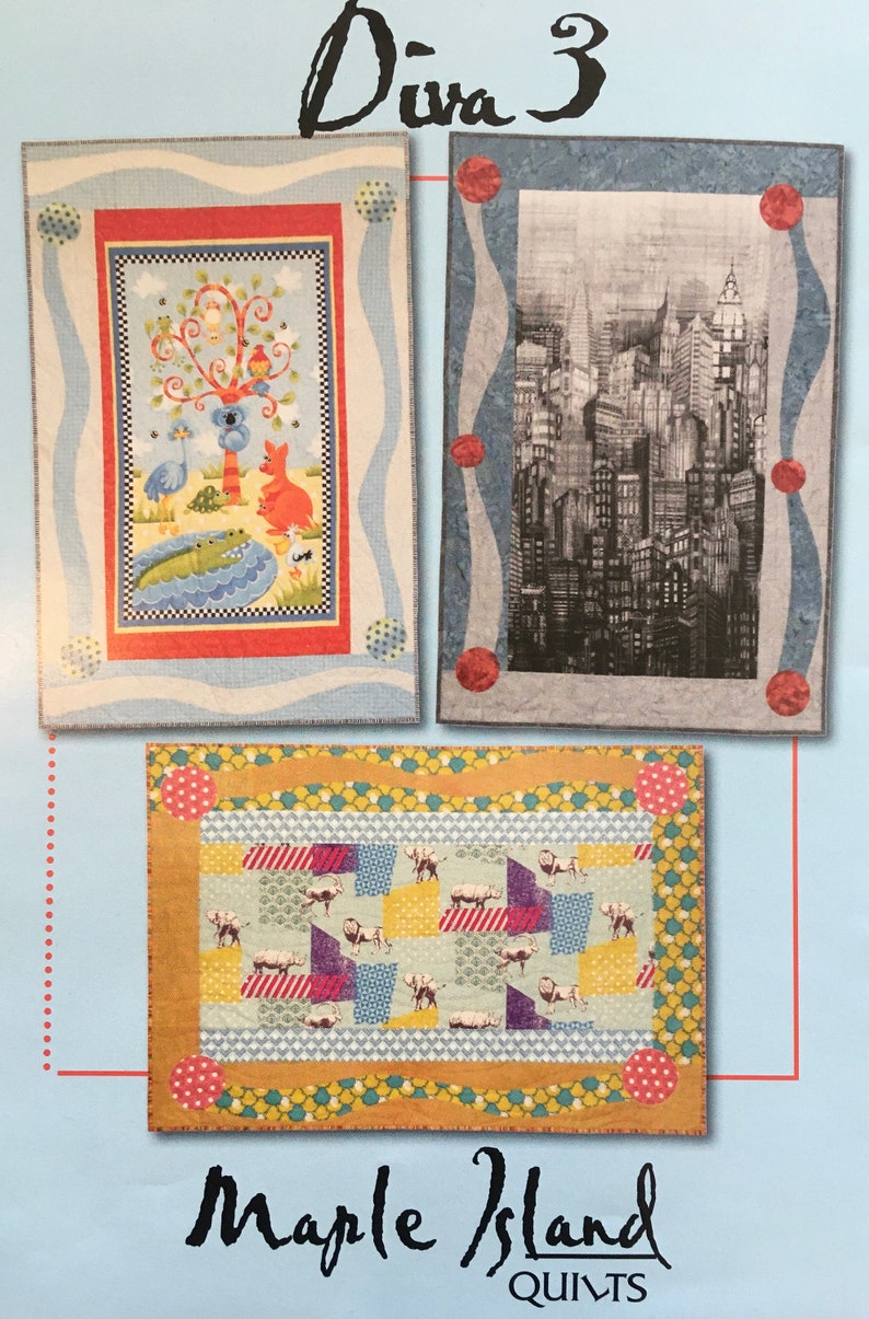 Diva 3 Quilt Pattern - Etsy