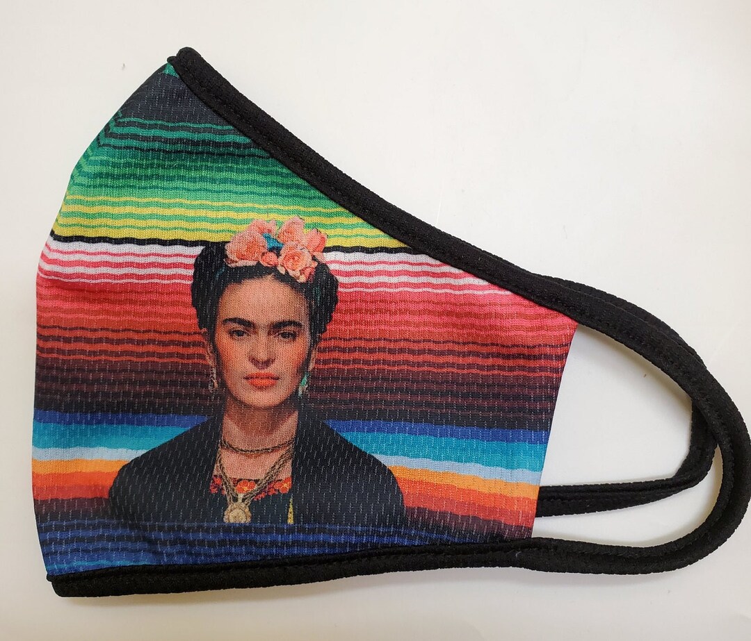 Frida Kahlo Mask Frida Reversible, LATINA, Chingona, Diego Rivera ...