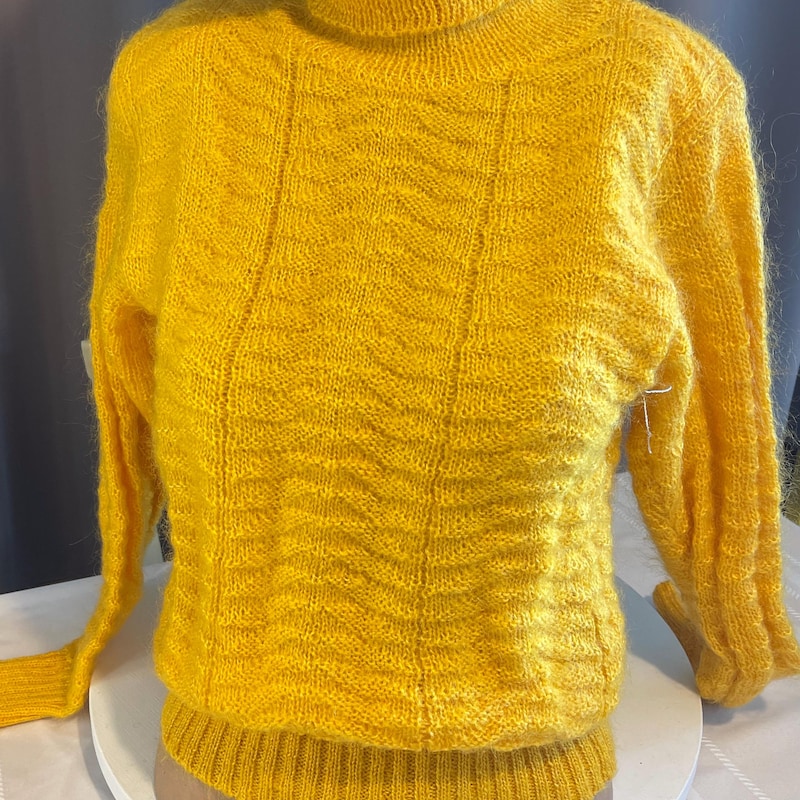 Petite Yellow Sweater - Etsy