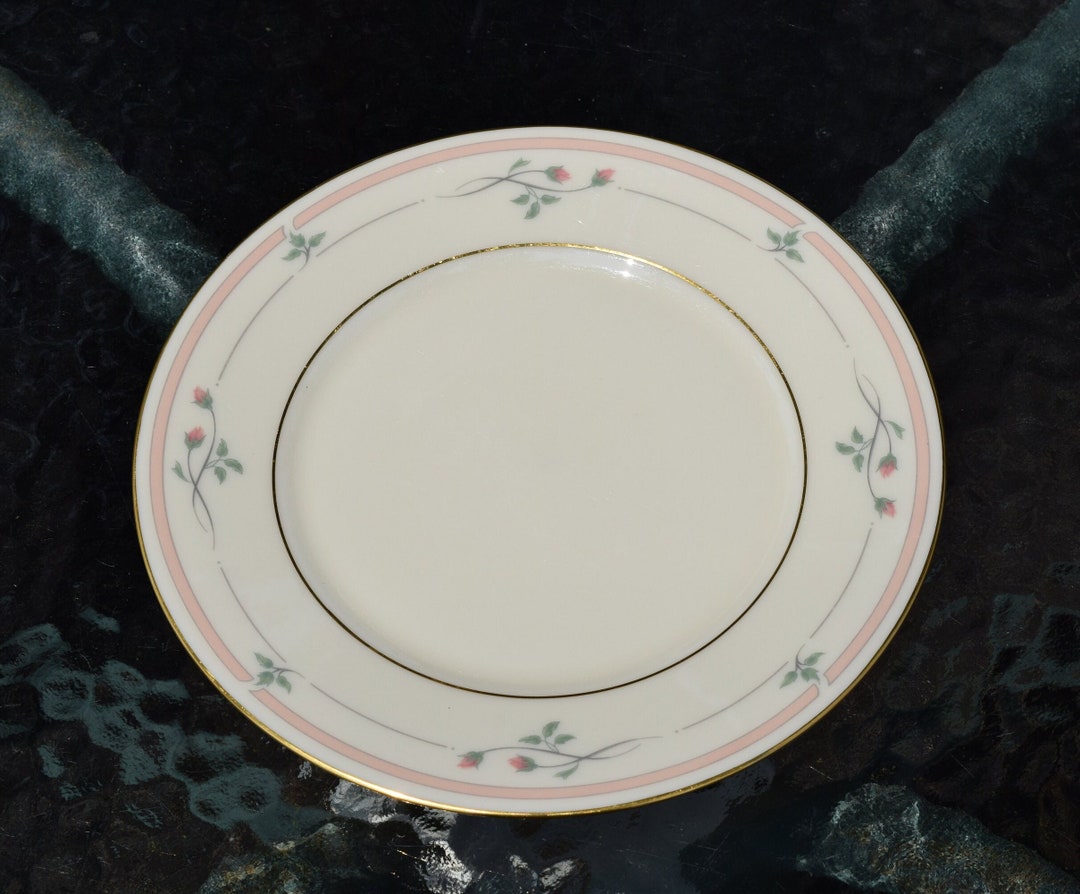 Lenox Rose Manor Salad Plates-metropolitan Collection- 8 1/4"/ Classic ...