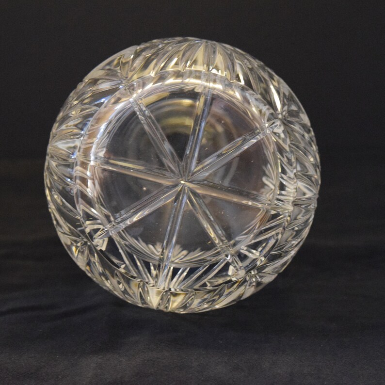 Kristaluxus Crystal Decanter No Stopper/ Original Sticker - Etsy