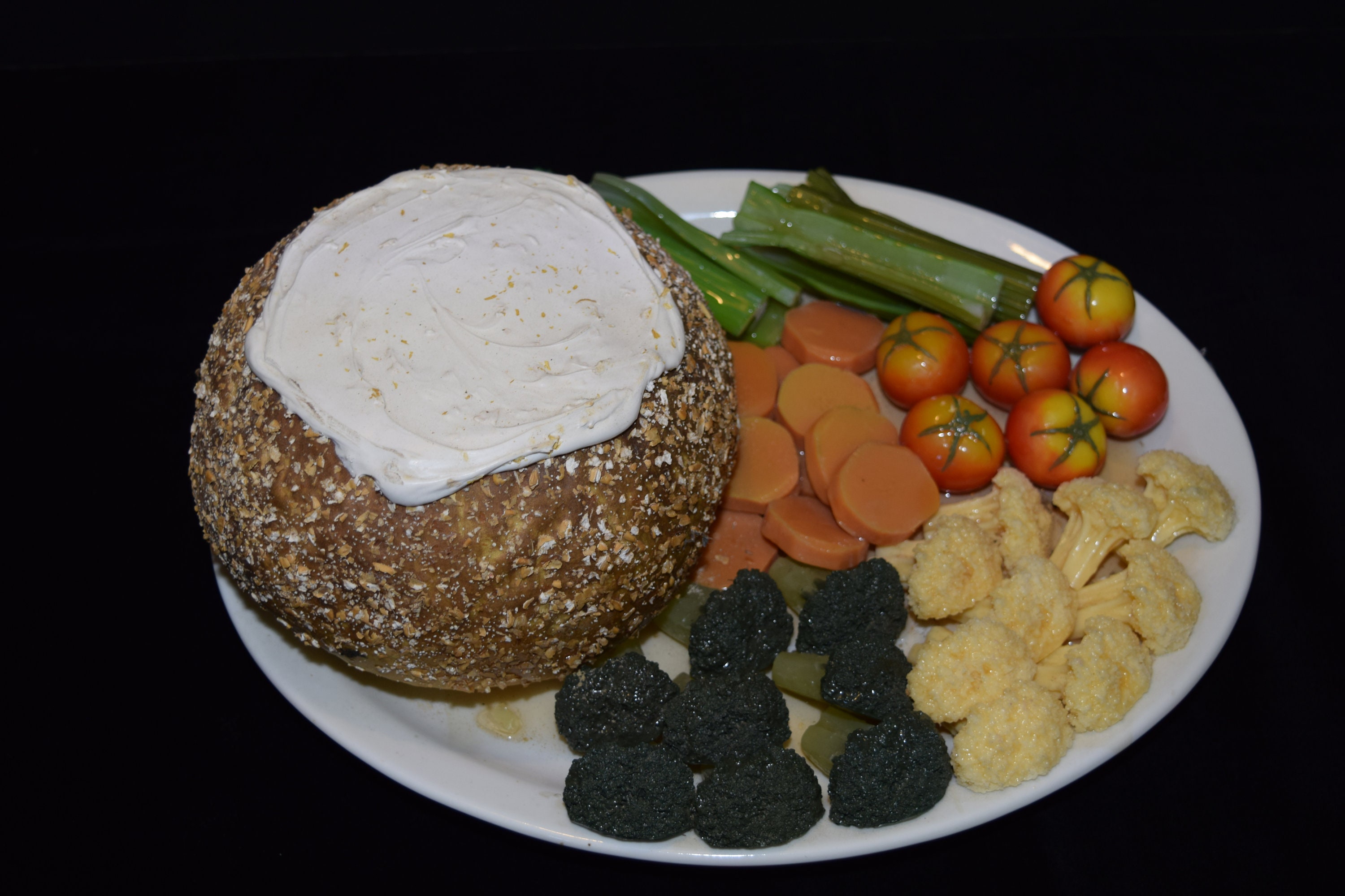 Faux Bread and Vegetable Tray/ Fake Food/ Table Staging Food/ - Etsy