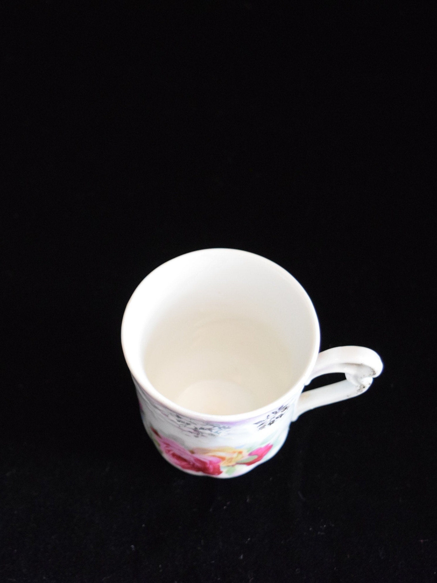 Mini Pink & Yellow Rose Tea Cup/ Vintage Tea Cup/ Shabby Chic - Etsy
