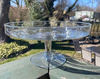 Vintage Princess House Crystal Heritage Pedestal Domed Cake Stand - Etsy
