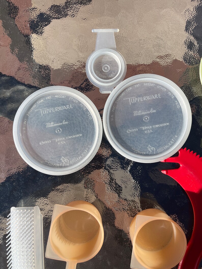 Tupperware Replacement Pieces Hang-it-all, Sli-saw-all, Lids, Spoons ...