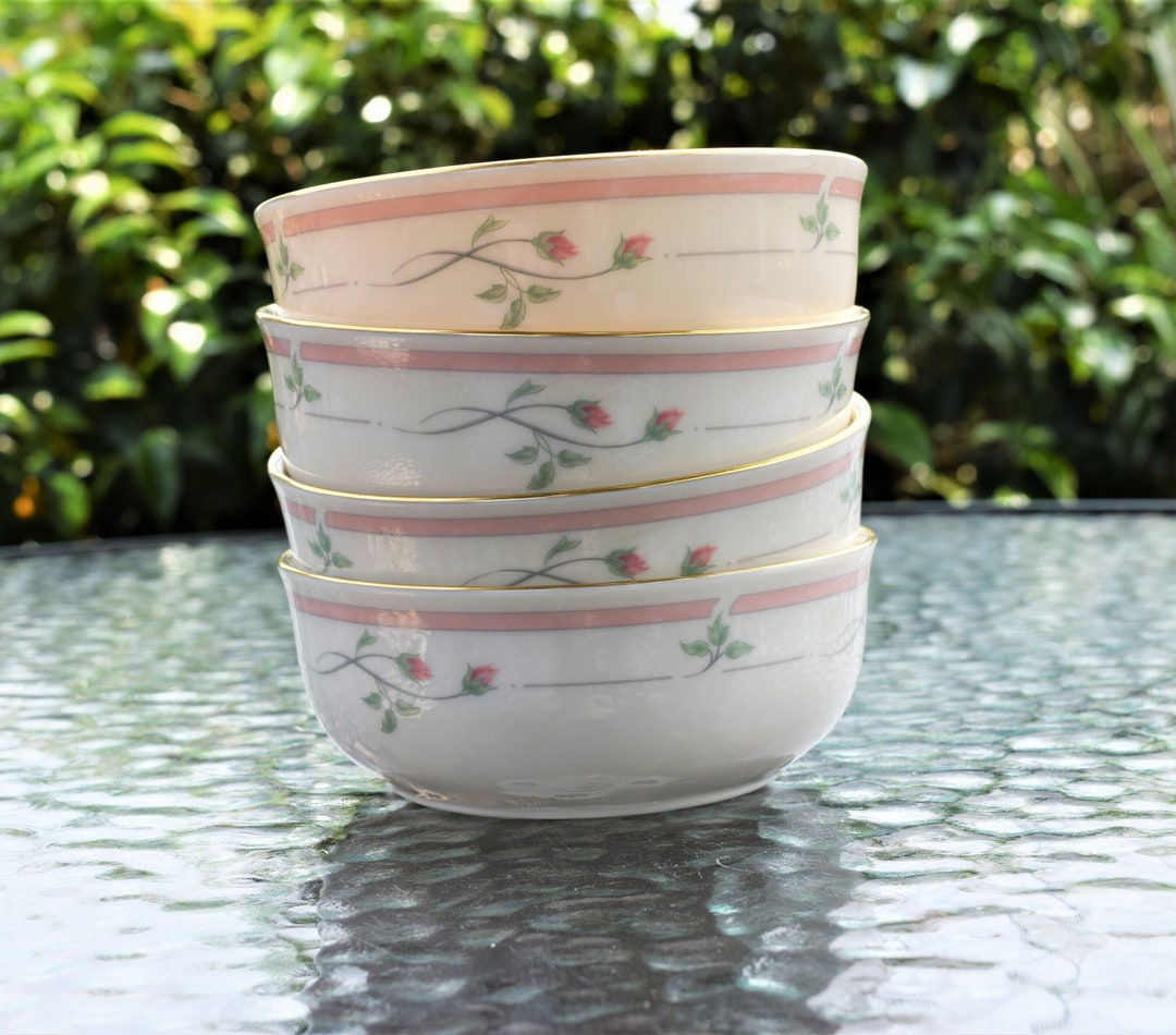 Lenox Rose Manor Dessert/fruit Bowls Metropolitan Collection/ - Etsy