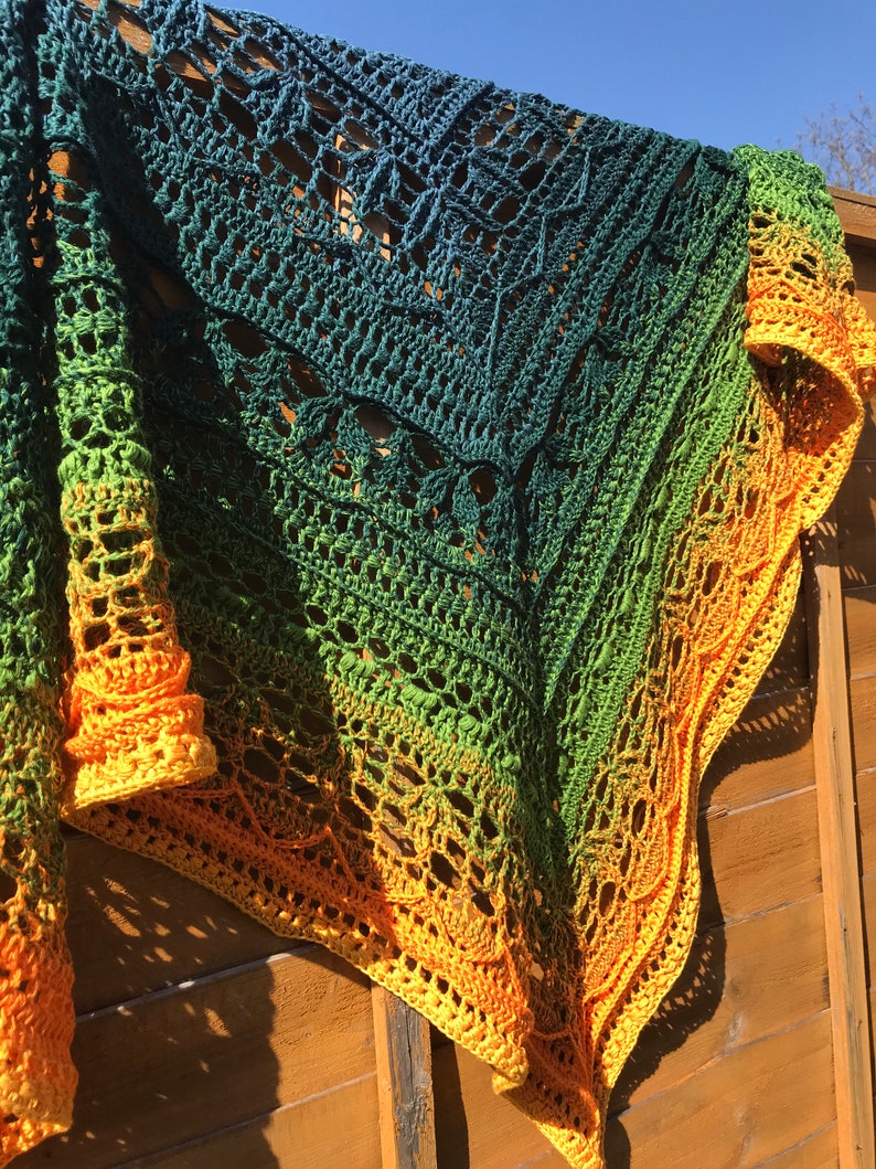 Arboretum Shawl Pattern - Etsy