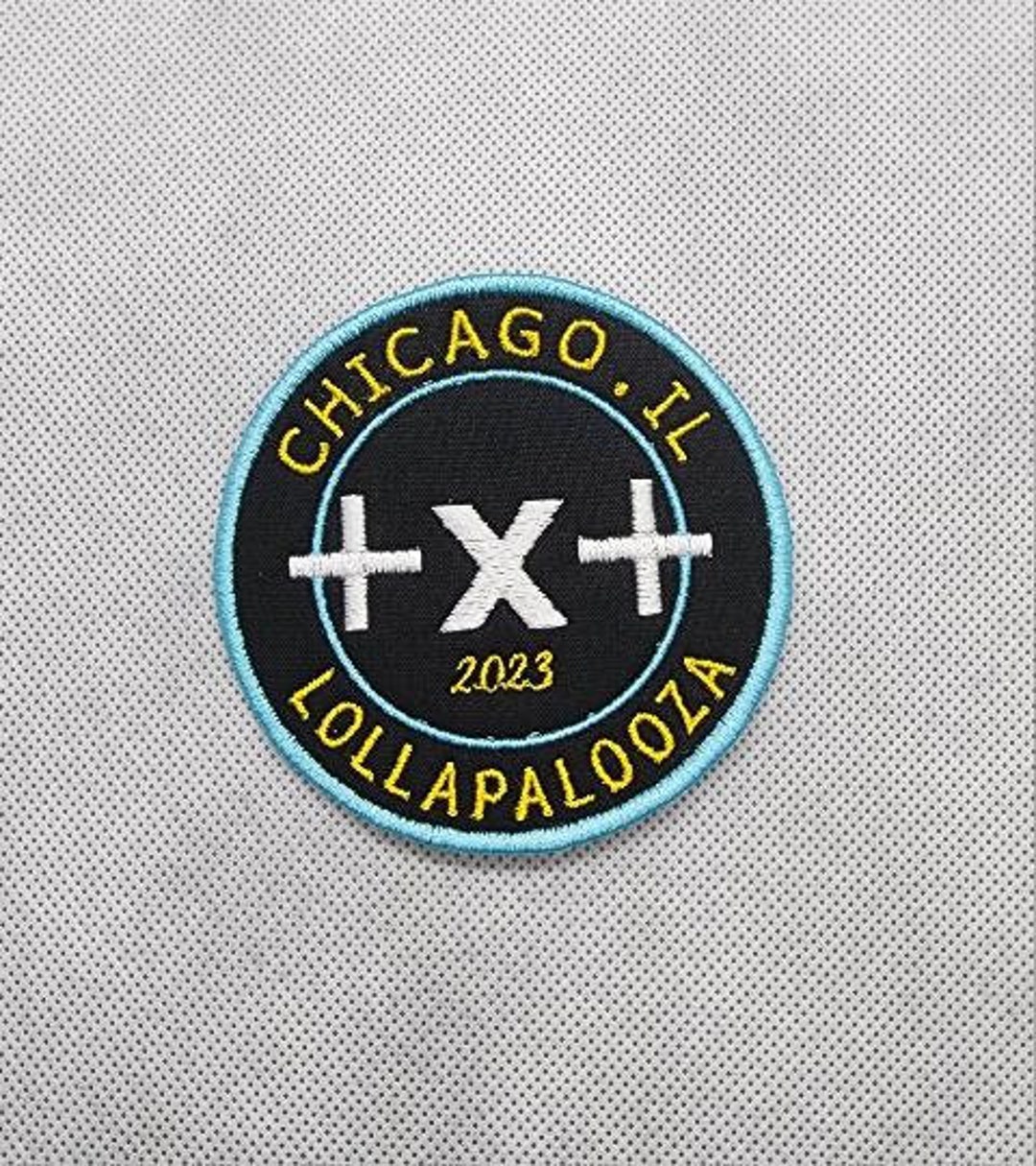 TXT Lollapalooza Commemorative Patch - Iron on Tomorrow X Together - Etsy