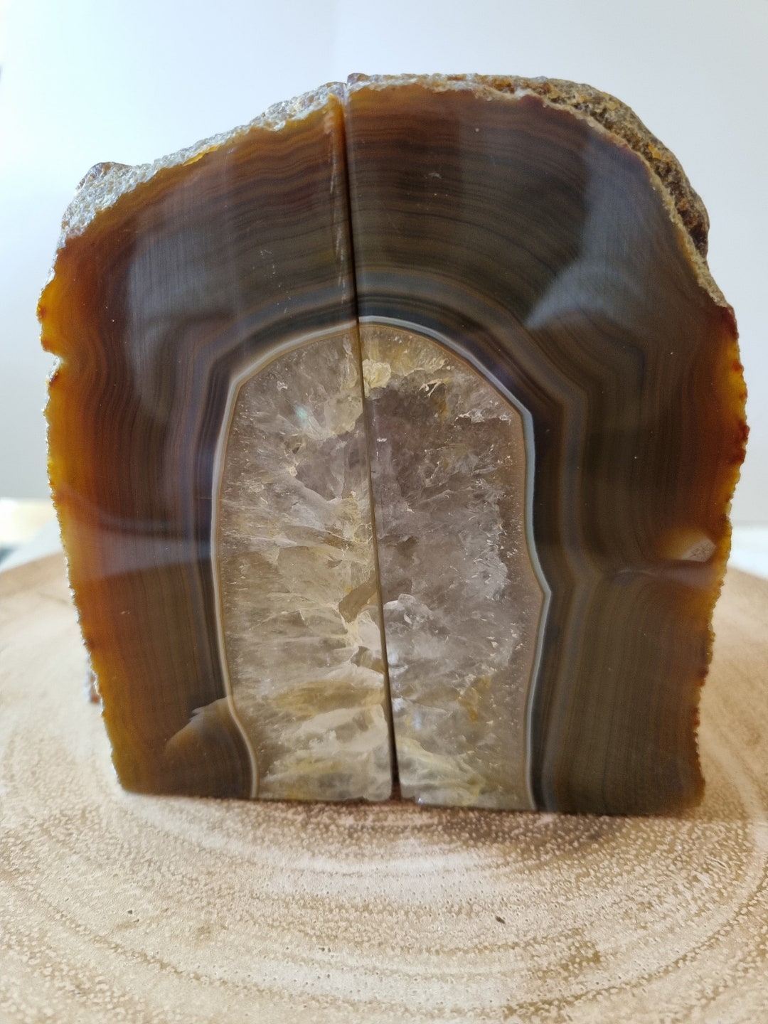 Agate Book Ends - Etsy