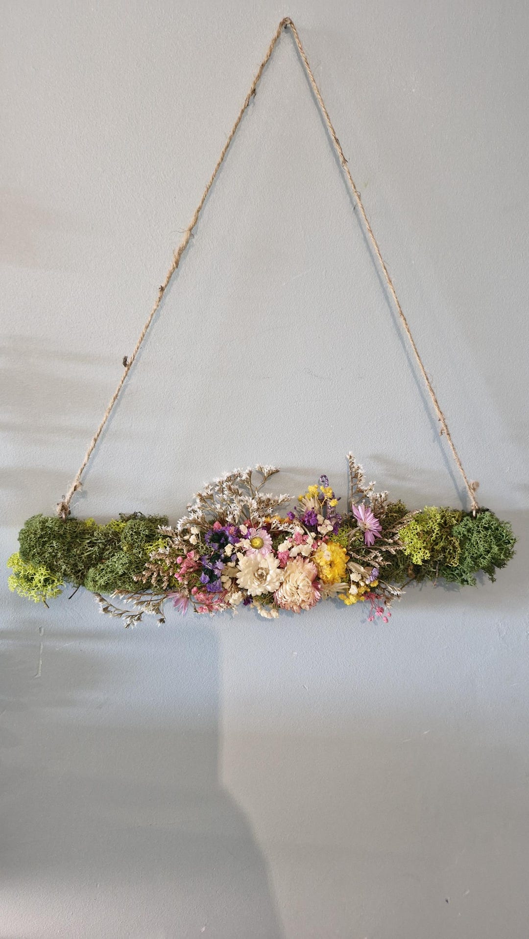 Floral Whimsical Crystal Wreath | Home Decoration - Etsy