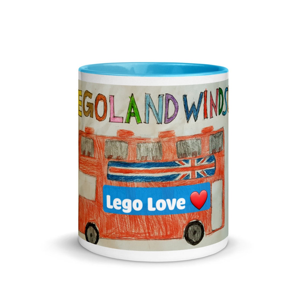 Mug With Color Inside:lego Love at Legoland Windsor - Etsy