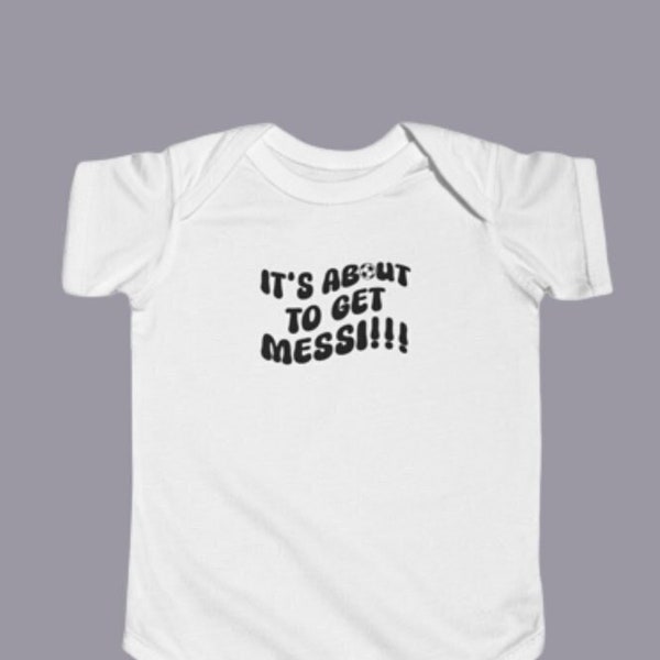 Messi Baby Shirt - Etsy