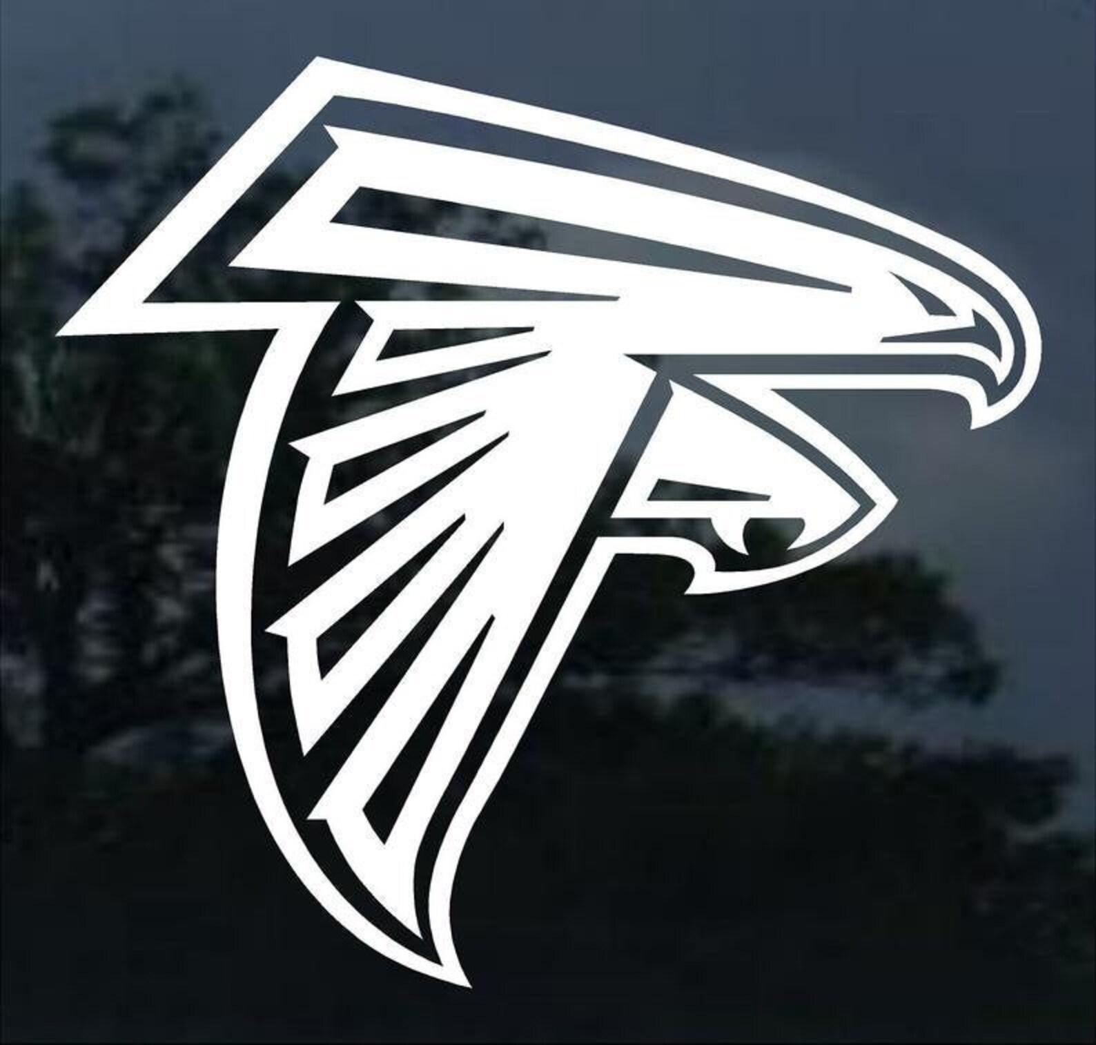NFL Atlanta Falcons football vinyl decal | Etsy