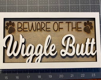 Wiggle Butt Sign - Etsy