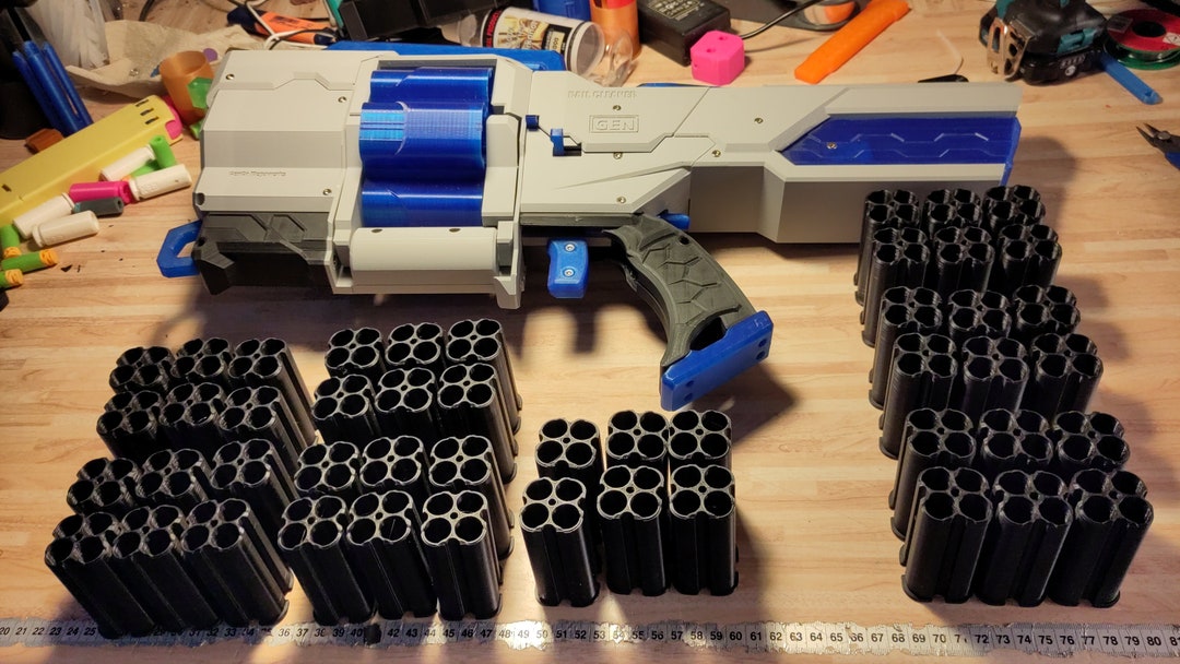 Schienenräumung 3S A Quad Shell Shotgun Blaster - Etsy