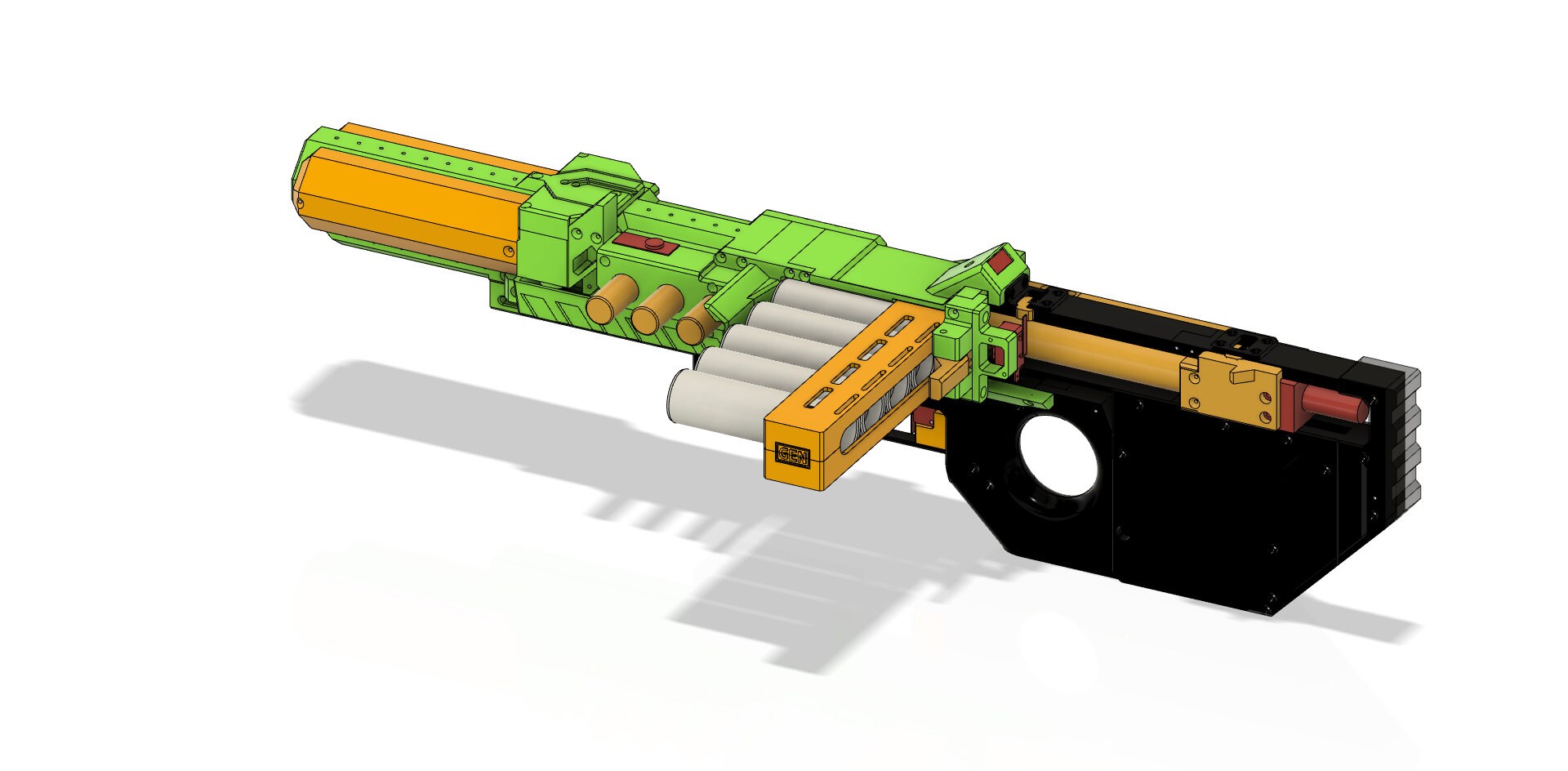 MXL Hammerwald A Shell-ejecting Mega XL Nerf-compatible - Etsy Australia