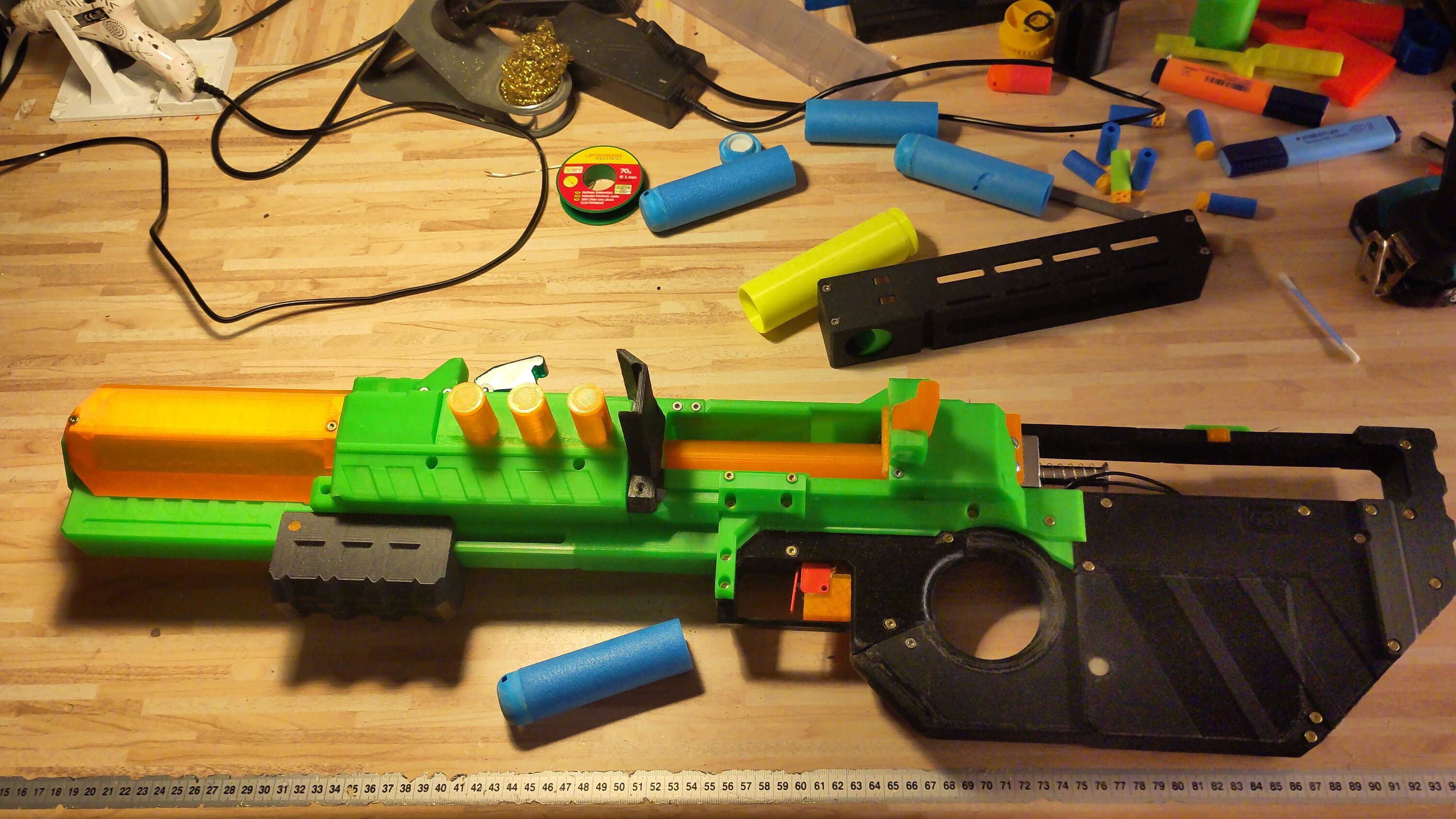 MXL Hammerwald A Shell-ejecting Mega XL Nerf-compatible - Etsy Australia
