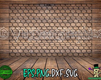 Chicken Wire Svg - Etsy
