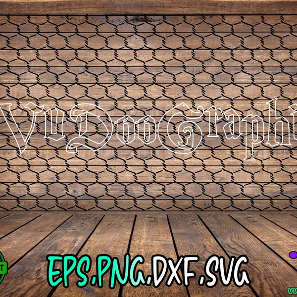 Chicken Wire Stencil - Etsy