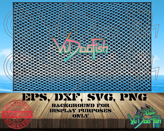 Écailles de poisson grand panneau SVG. Fichiers digital cut | Etsy