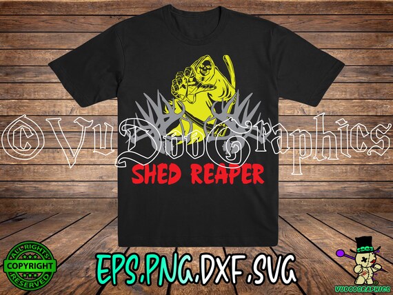Shed Reaper. SVG Digital Cut or Print Files. | Etsy