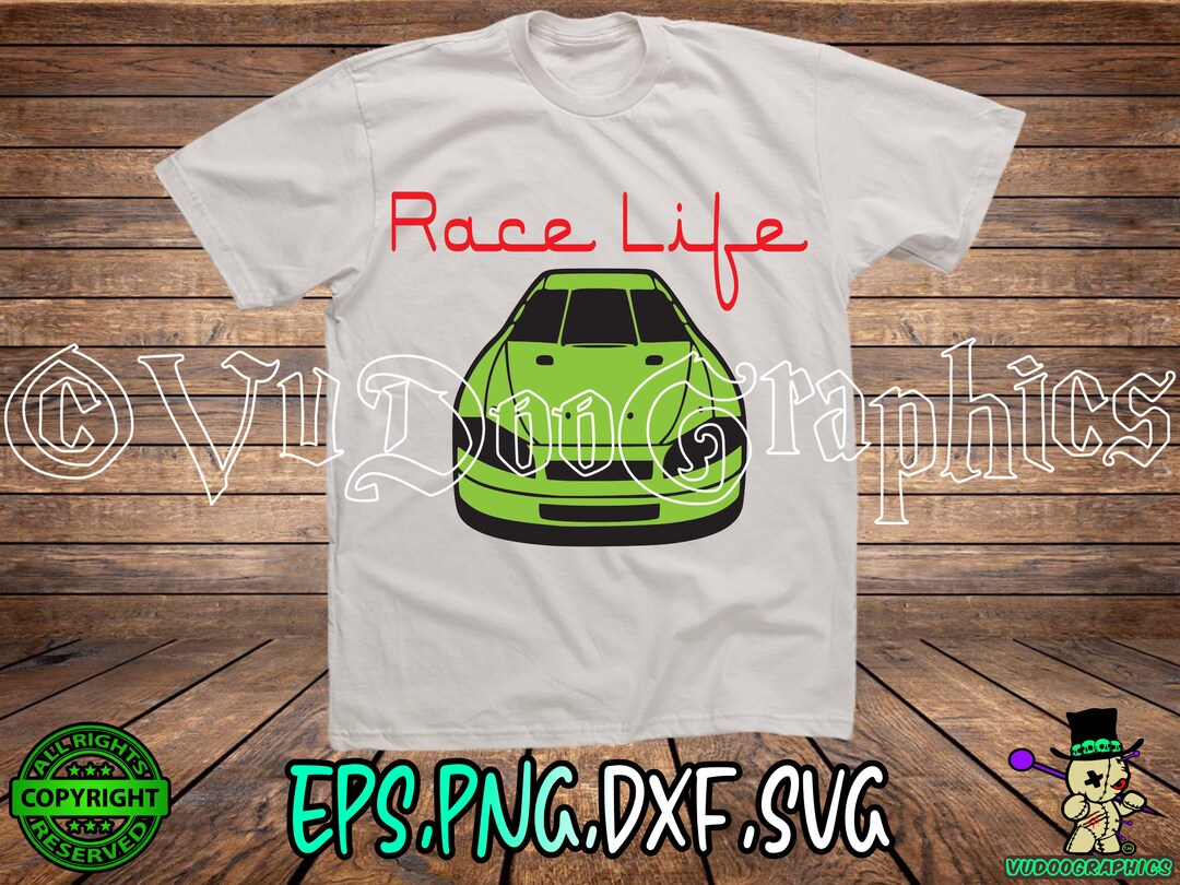 Race Life. SVG Digital Cut or Print Files. - Etsy