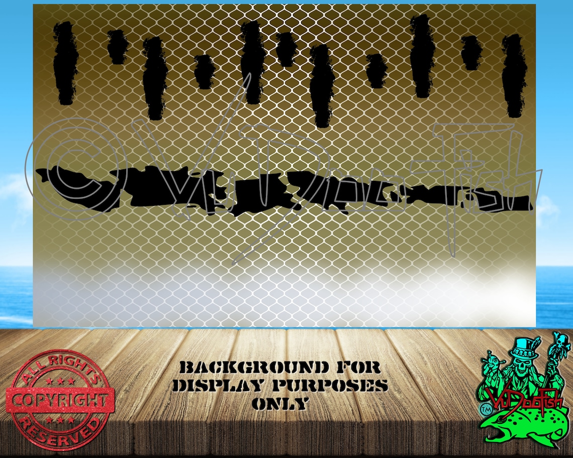 Largemouth Bass Fish Scale Pattern Digital Print File. | Etsy