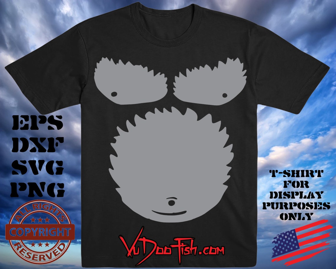 Gorilla Chest Belly. SVG Digital Cut or Print files. | Etsy