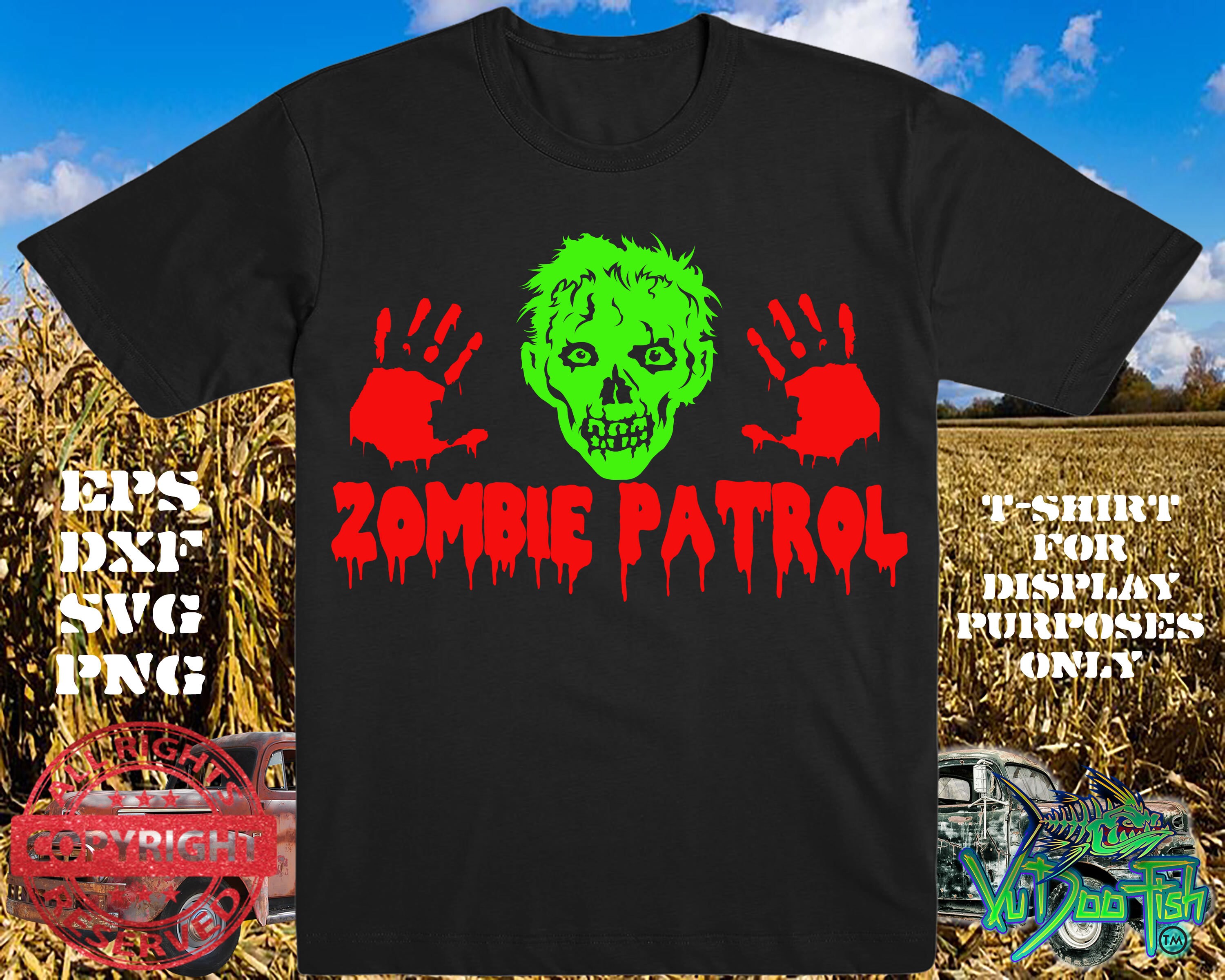 Zombie Patrol SVG Digital Cut oder Print Dateien. | Etsy