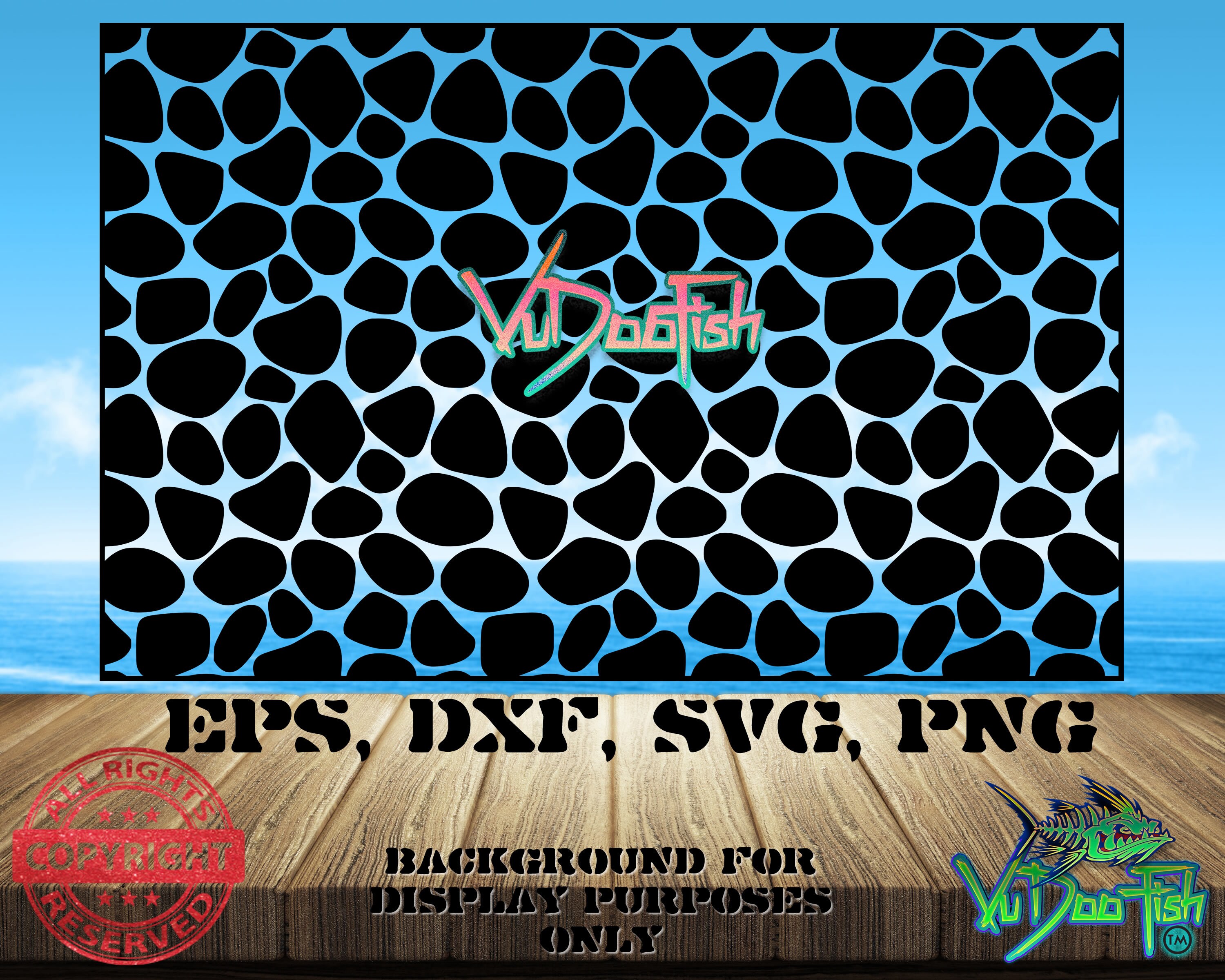 Pebbles Panel SVG. Digital Cut or Print files. 9 x | Etsy