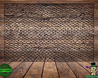 Fishnet Print - Etsy