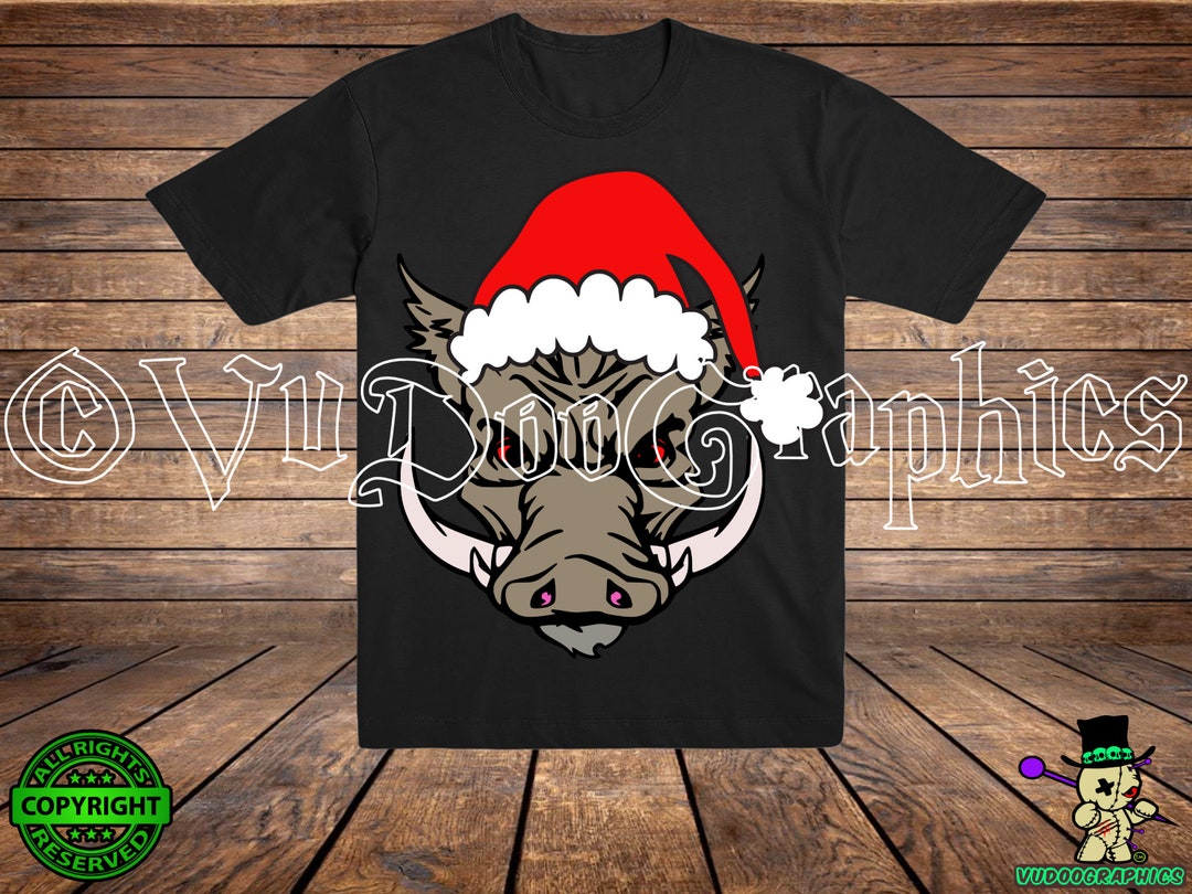 Santa Hog, Sublimation PNG. Digital Print File. - Etsy