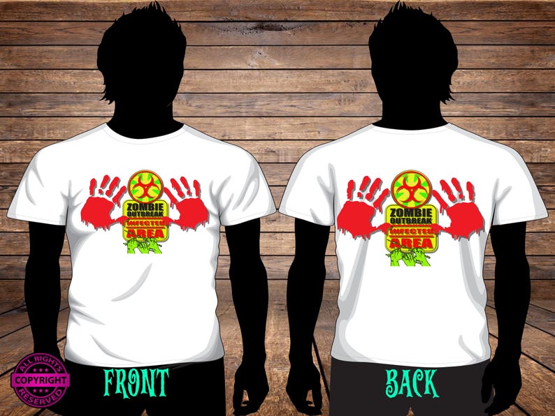 Zombie Outbreak, PNG, Sublimation , Digital Print File. - Etsy