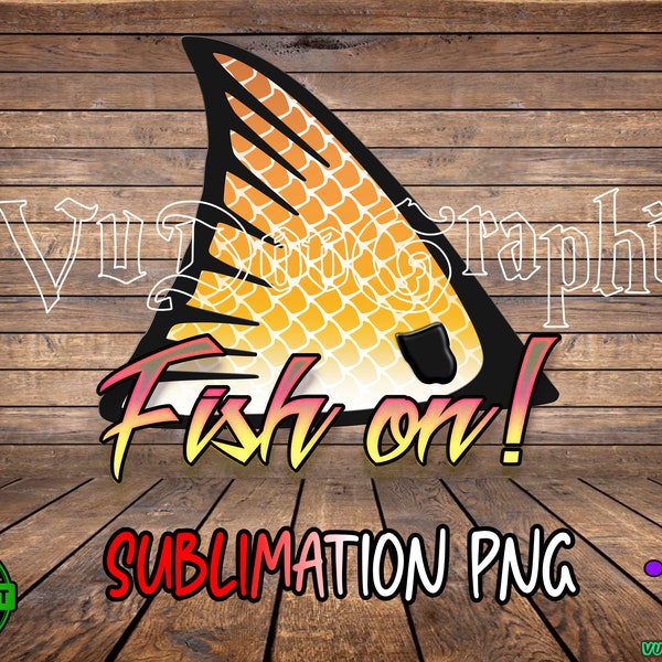 Redfish Tail Svg - Etsy
