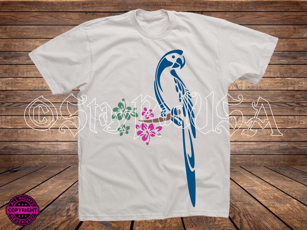 Parrot, SVG Digital Cut or Print Files. - Etsy