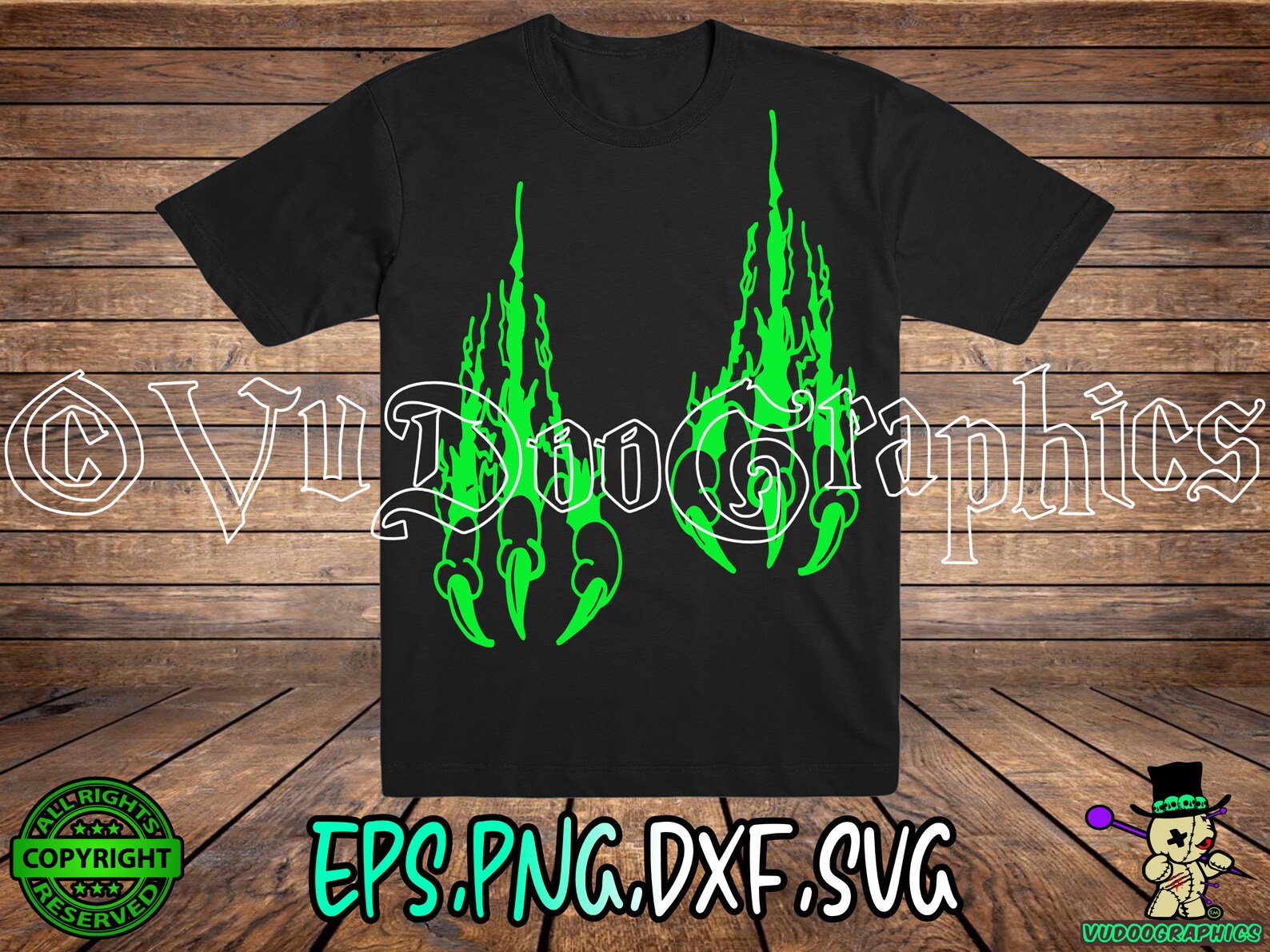 Talon Rips SVG Digital Cut or Print Files. | Etsy