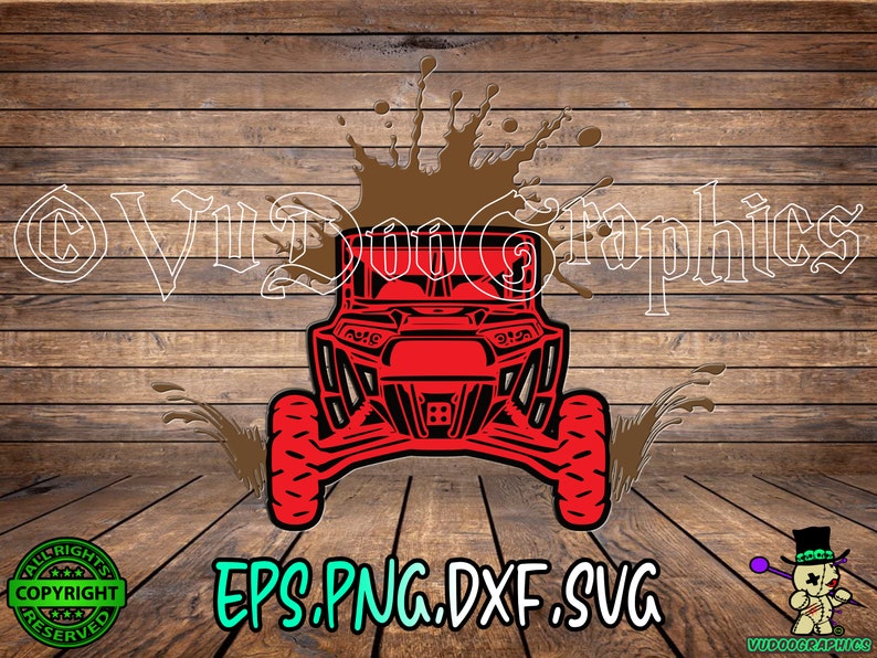 Mud Splash ATV SVG Digital Cut or Print Files. - Etsy