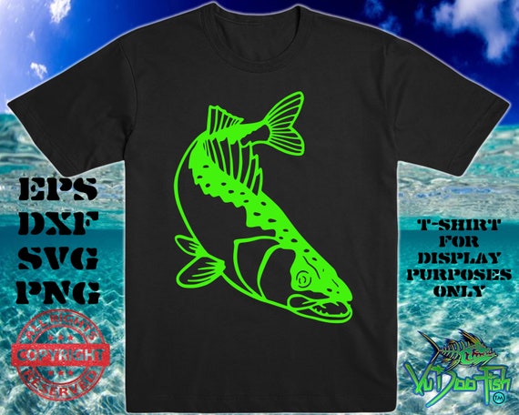 Walleye. SVG Digital Cut or Print files. | Etsy