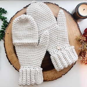 PDF Pattern: Crochet Convertible Fingerless Mittens - Etsy