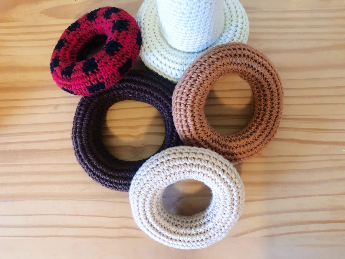 Woodland Moose Crochet Stacking Ring Toy - Etsy