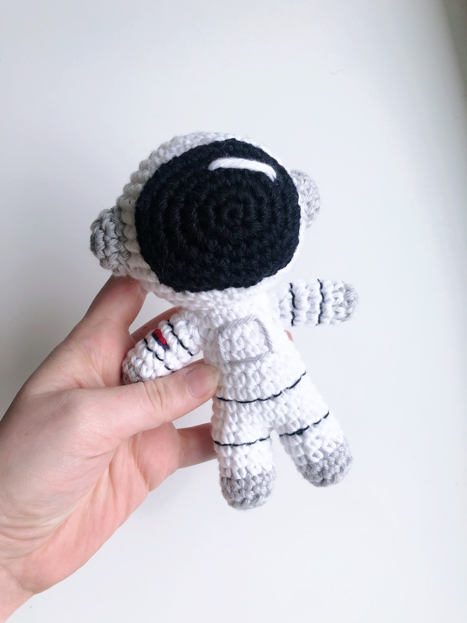Crochet Rocketship, Astronaut, and Alien Space Play Set - Etsy