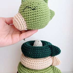 PDF Pattern: Dinosaur Stacking Ring Toy Crochet Pattern - Etsy