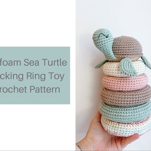 Crochet Stacking Toy - Etsy