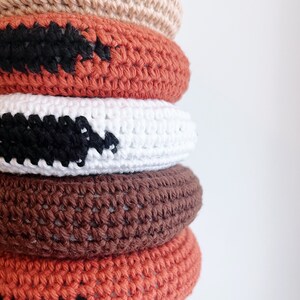 PDF Pattern: Striped Tiger Stacking Ring Toy Crochet Pattern - Etsy