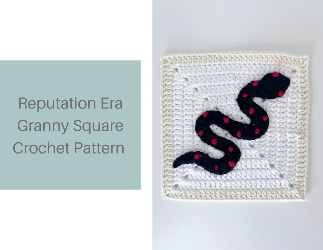 PDF Pattern: Reputation Era Granny Square Crochet Pattern - Etsy