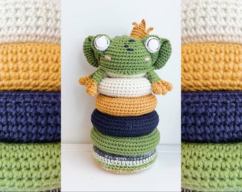 PDF Pattern: Little Deer Stacking Ring Crochet Toy (Download Now) - Etsy