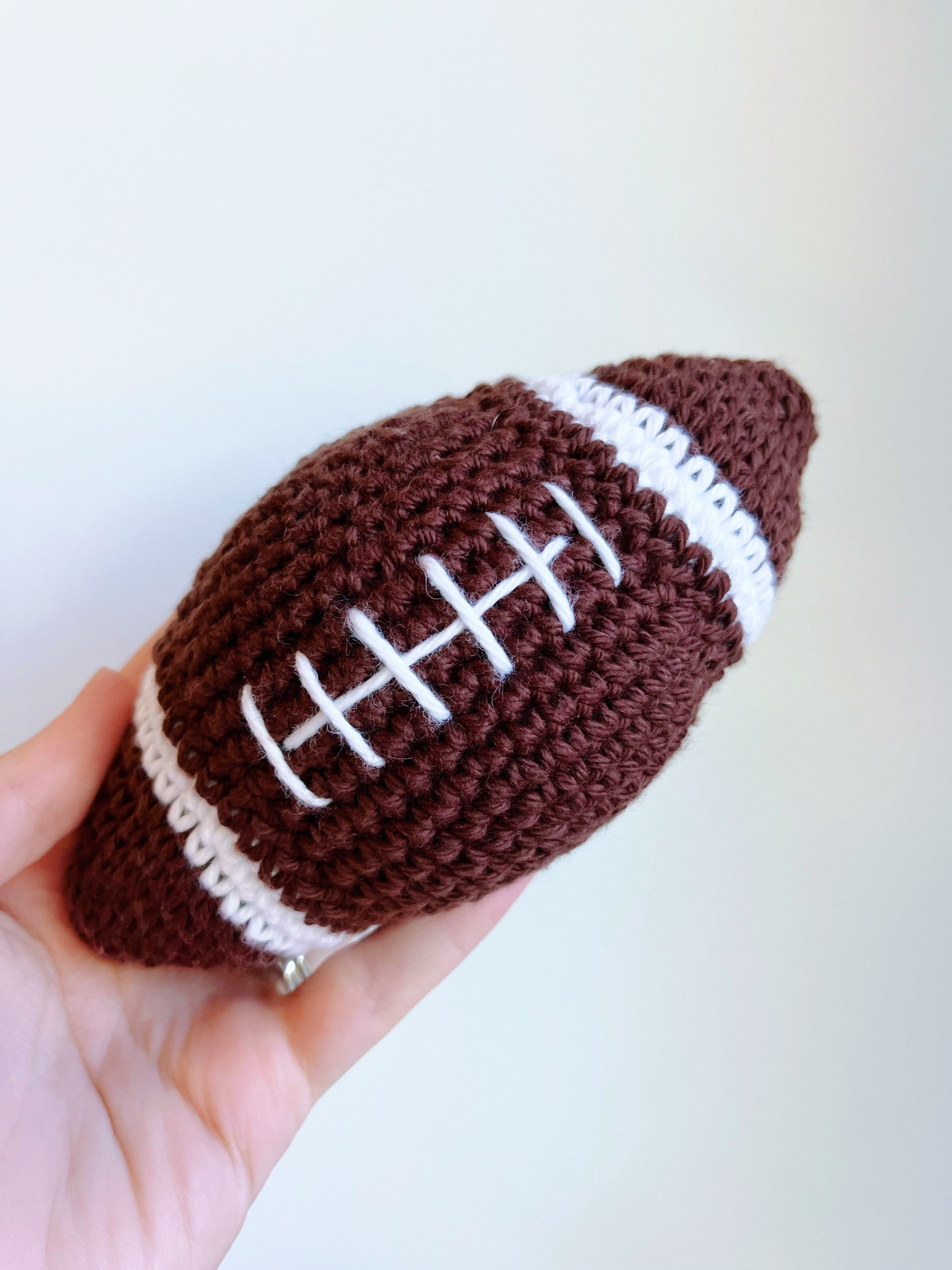 Kansas City Football Crochet Stacking Ring Toy - Etsy
