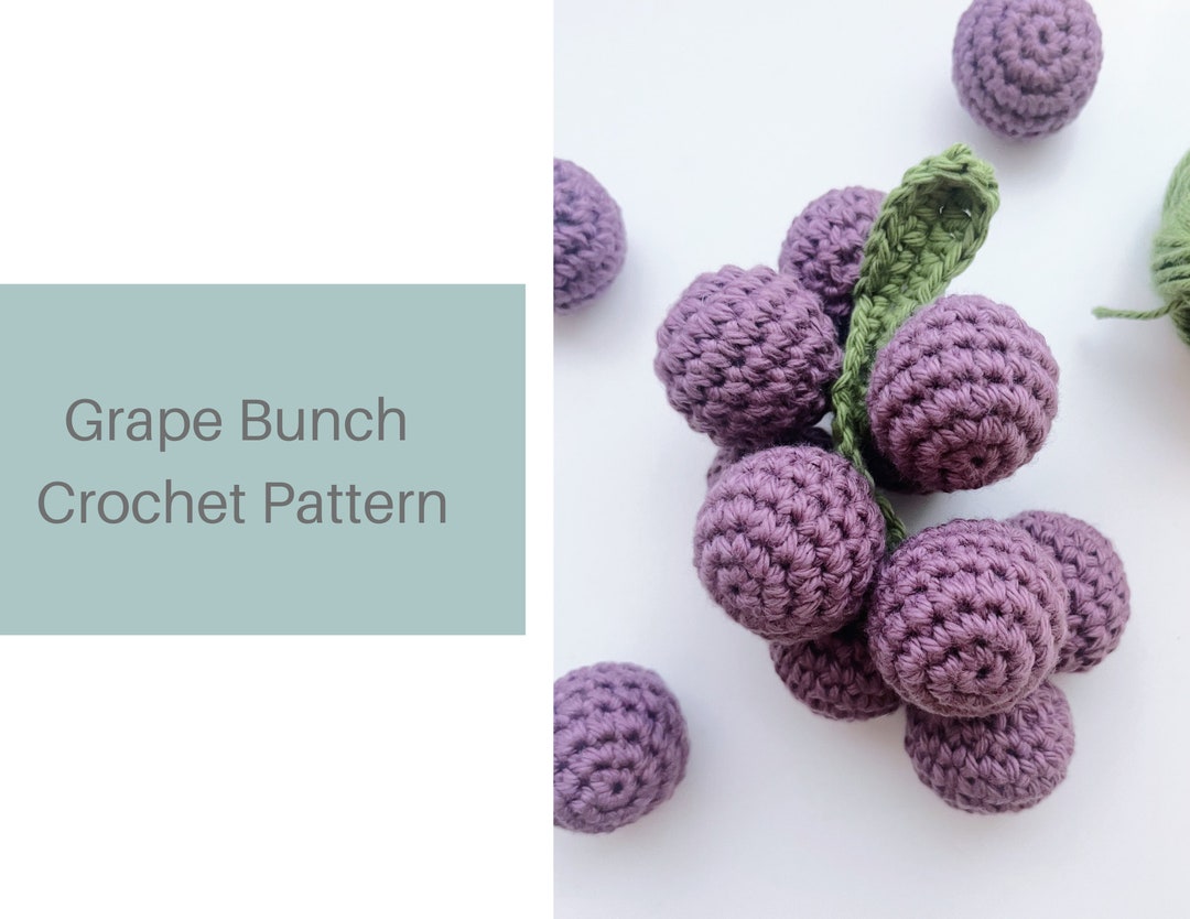Patron PDF : grappe de raisin au crochet - Etsy France