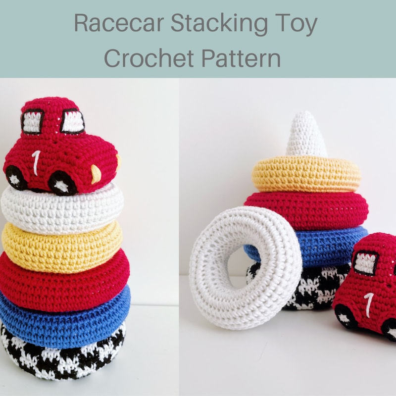Crochet Stacking Toy - Etsy